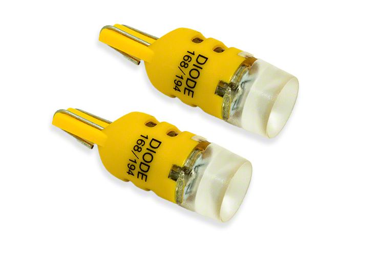 Diode Dynamics F-350 Super Duty Amber Side Marker LED Light Bulbs; 194 ...